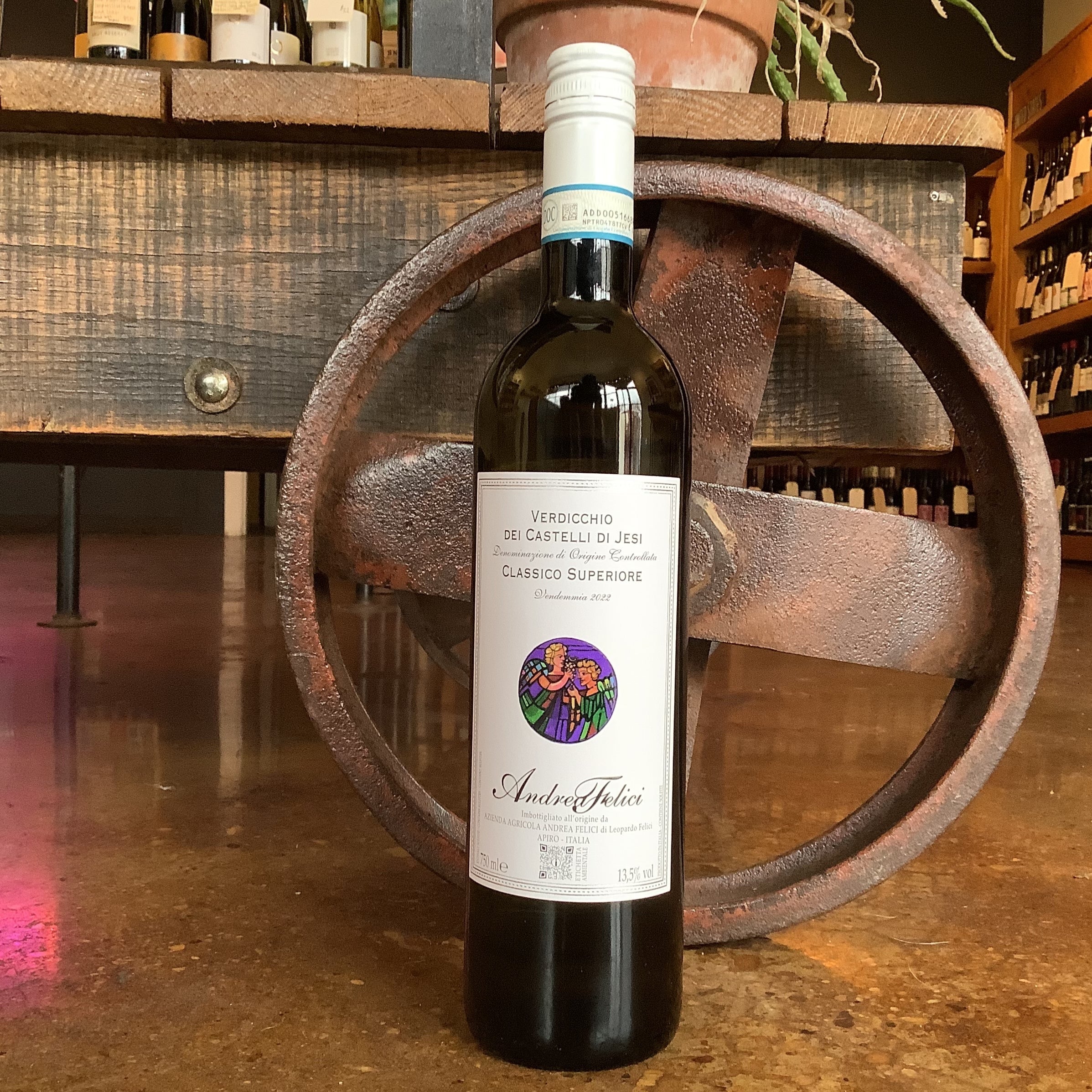 Andrea Felici Classico Superiore Verdicchio 2022 – Second Bottle Wine ...